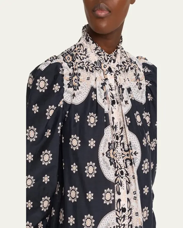Alix Of Bohemia Artemis Printed Blouse