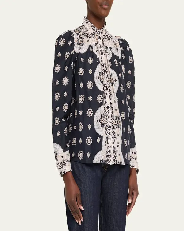 Alix Of Bohemia Artemis Printed Blouse