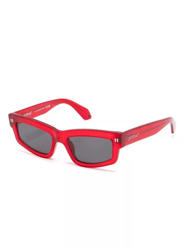 Off-White Miramar Sunglasses - Red