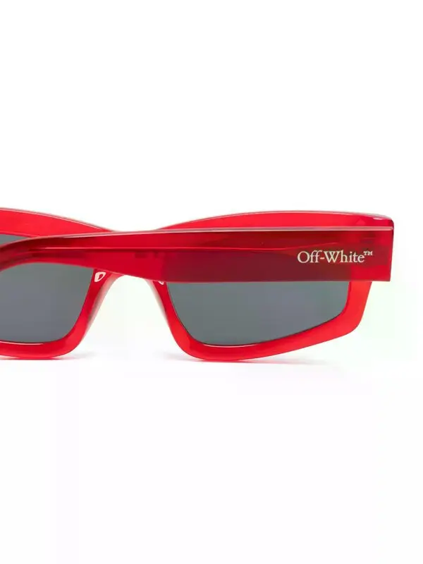Off-White Miramar Sunglasses - Red