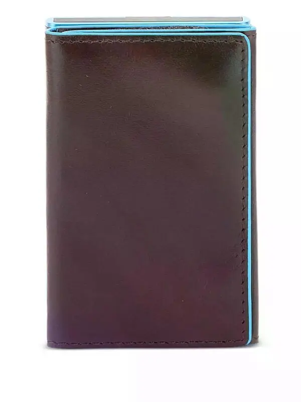 PIQUADRO Logo-print Sliding-system Cardholder
