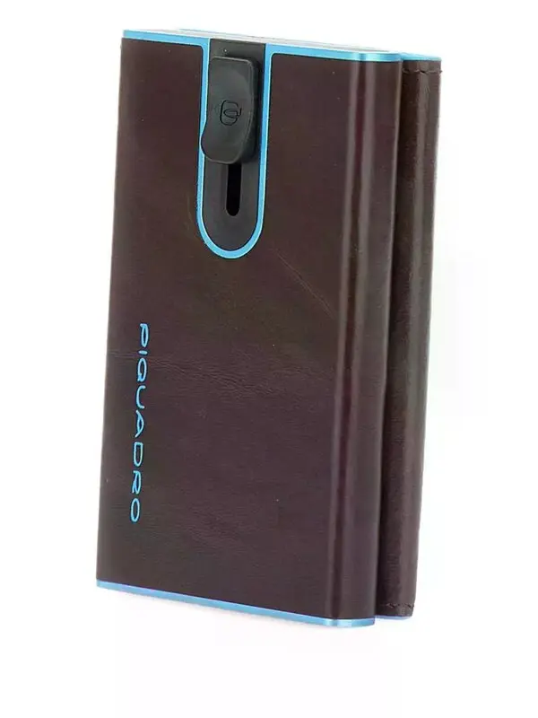 PIQUADRO Logo-print Sliding-system Cardholder