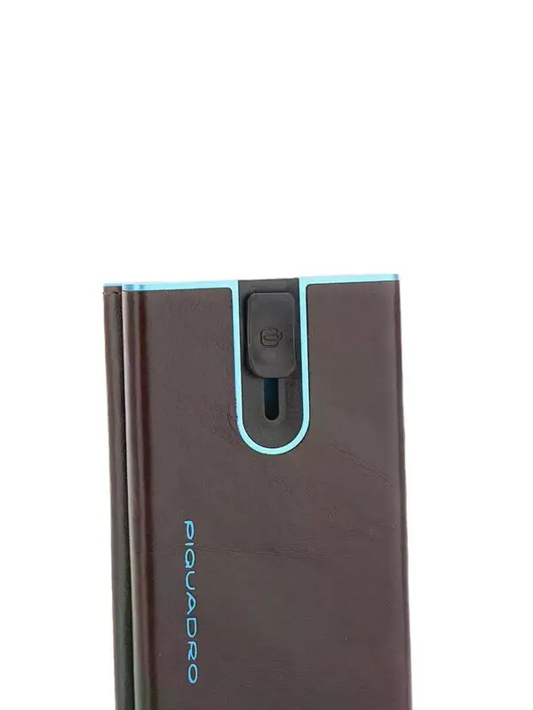 PIQUADRO Logo-print Sliding-system Cardholder