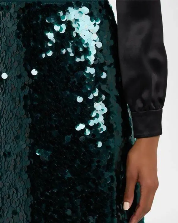 Vince Sequin Midi Skirt - Juniper
