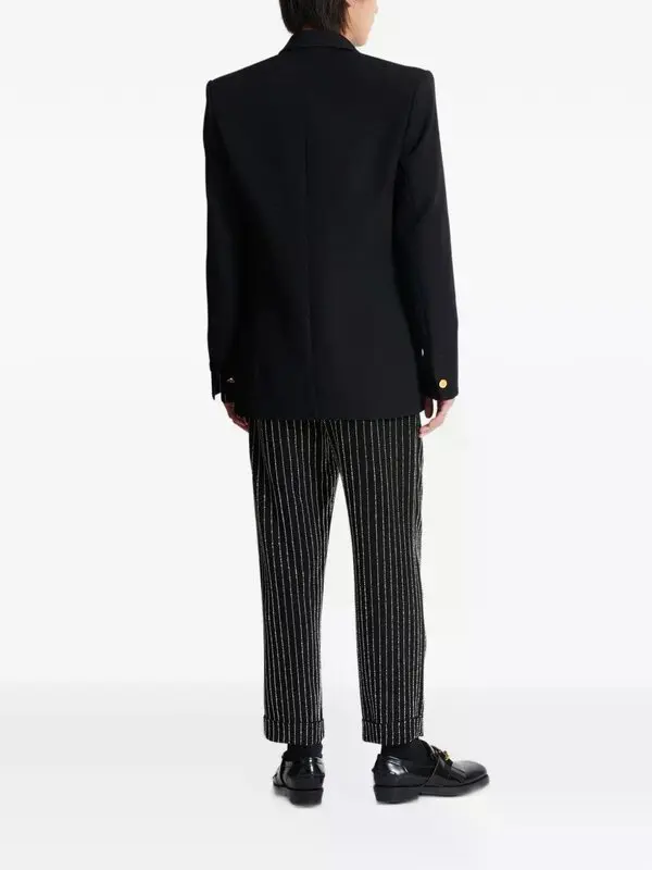 Balmain Single-button Wool Jacket