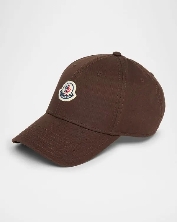 Moncler Logo Baseball Cap - Medium Beige
