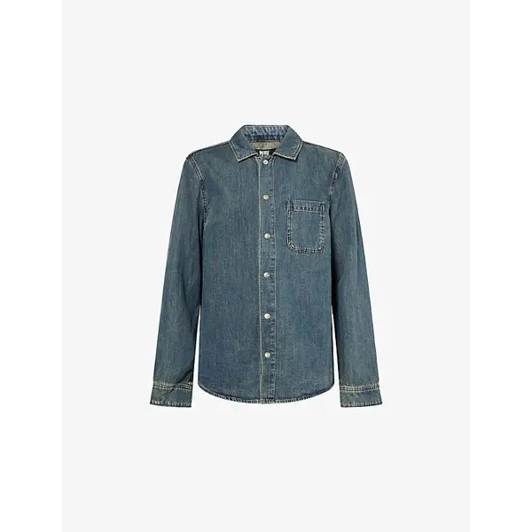 Paige Darindo Regular-fit Denim Shirt