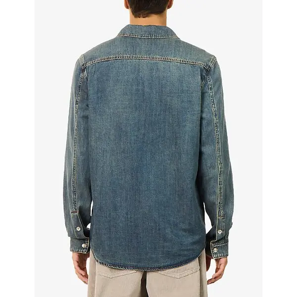 Paige Darindo Regular-fit Denim Shirt
