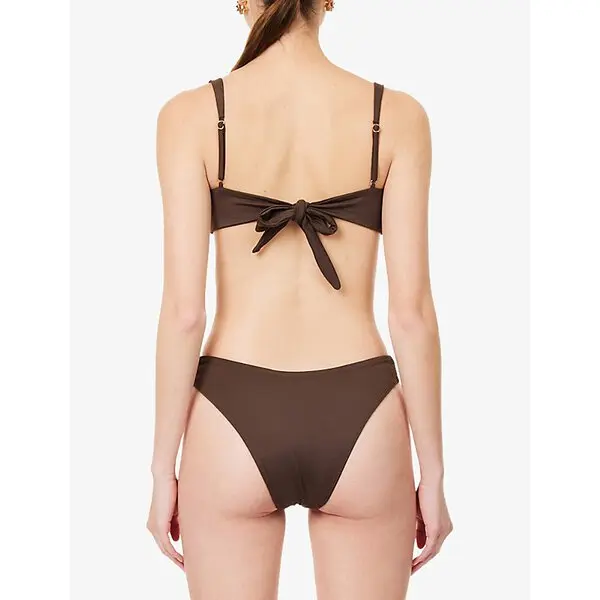 AWAY THAT DAY Samoa Halter-neck Bikini Top