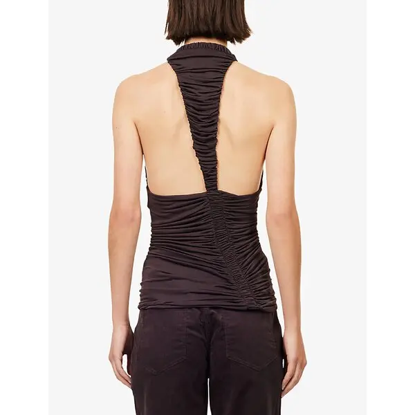 Christopher Esber Orion Draped Woven Top
