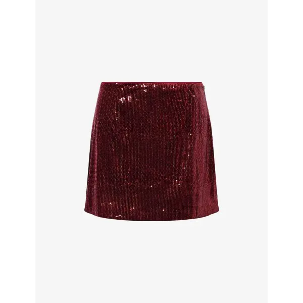 AMY LYNN Sequin Mini Skirt