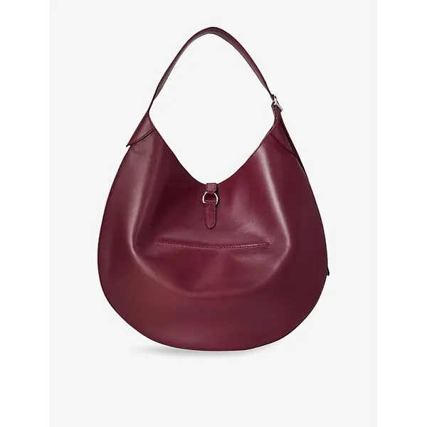 Polo Ralph Lauren Polo Id Large Leather Shoulder Bag
