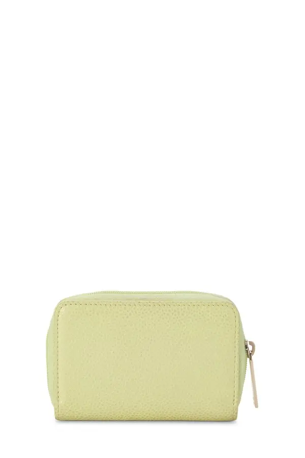 Chanel Caviar Zip Around Coin Purse - Green