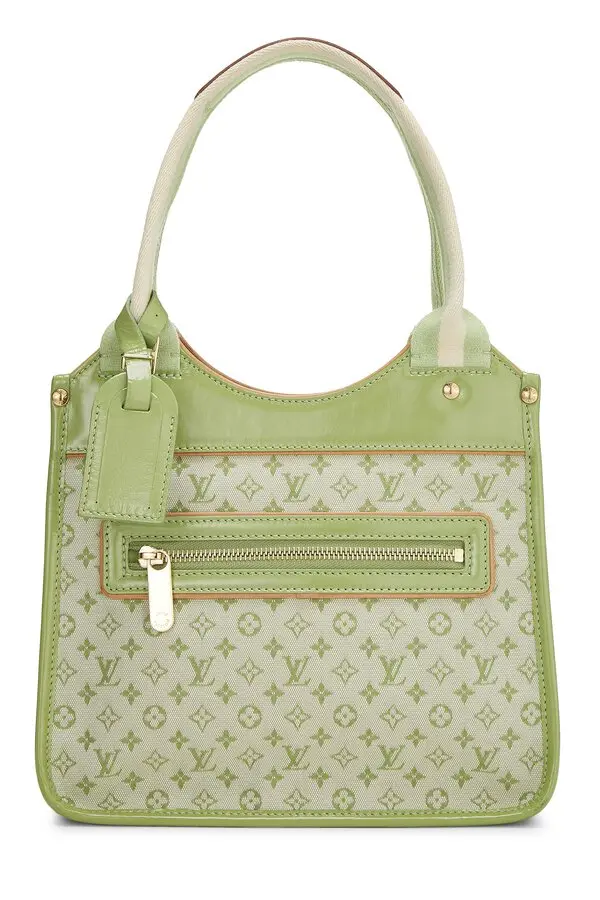 LOUIS VUITTON Monogram Mini Lin Kathleen - Green