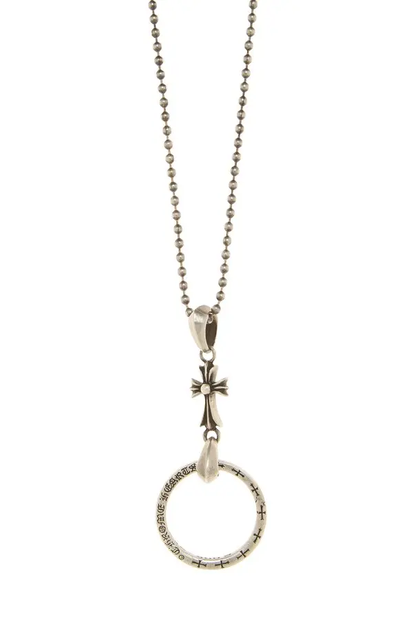 Chrome Hearts Sterling Eyewear Loop Ntfl Necklace