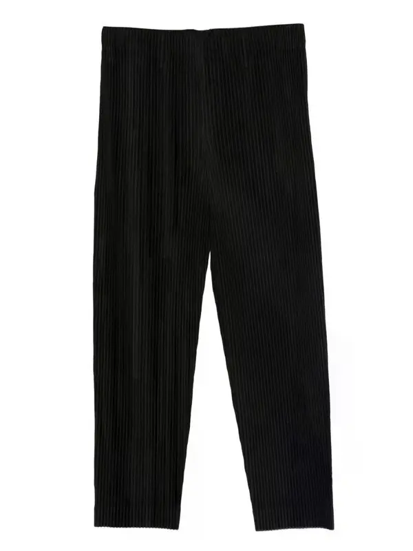 Issey Miyake Plissé Trousers - Black