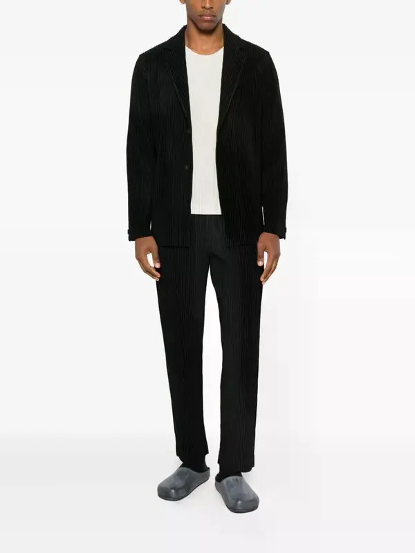 Issey Miyake Plissé Trousers - Black