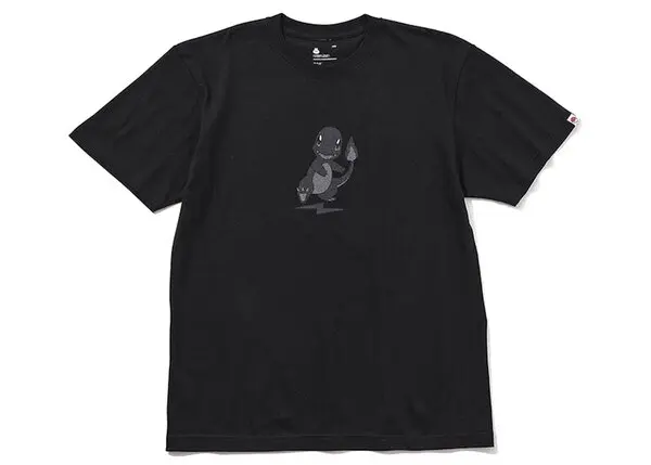 FRAGMENT X Pokemon Thunderbolt Project Charmander Front Print Tee Shirt