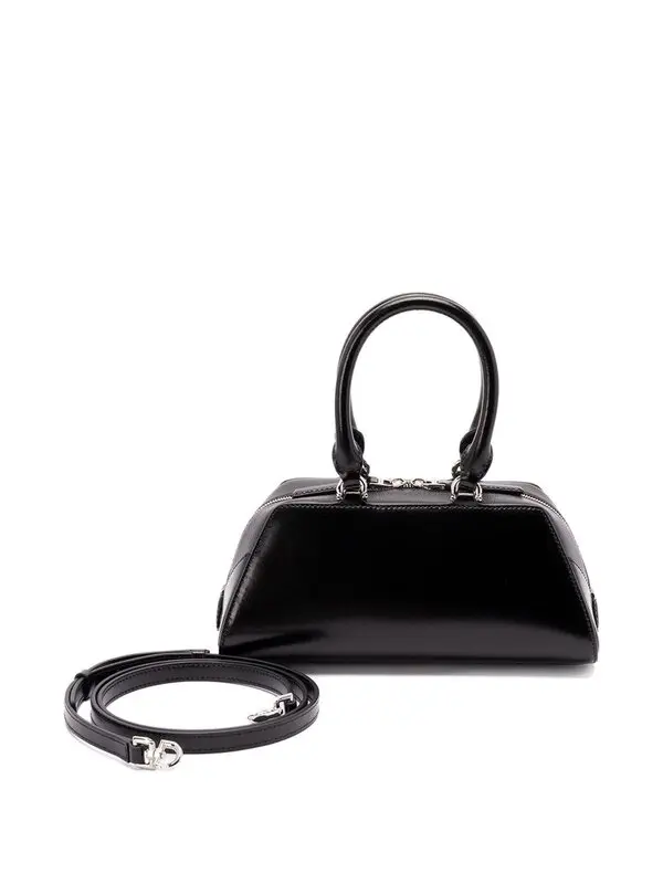 Givenchy Antigona Ew Mini Leather Handbag - Black
