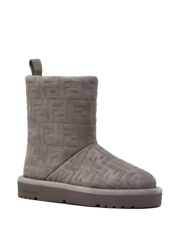 Fendi Apres Chic Boots - Grey