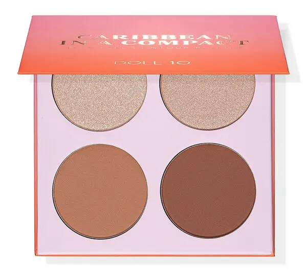DOLL 10 Caribbean In A Compact Bronzer Palette - One-color