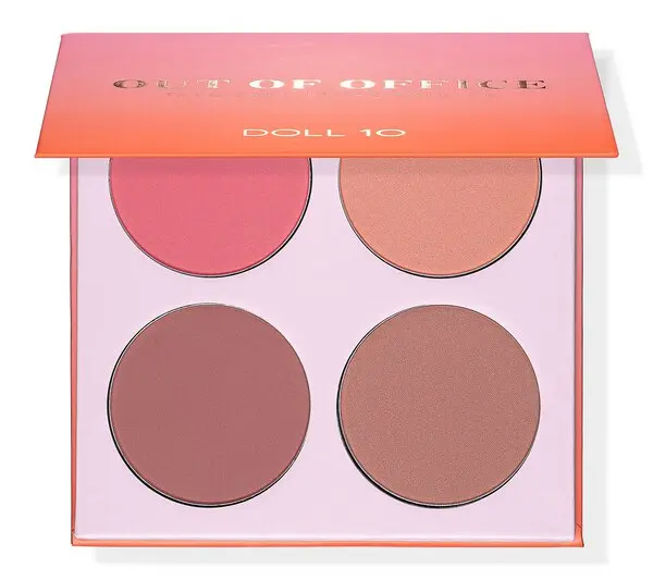 DOLL 10 Out Of Office Blush Palette - One-color