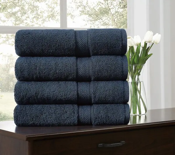 ROYAL VELVET Regal Plush 4 Piece Bath Towel - One-color