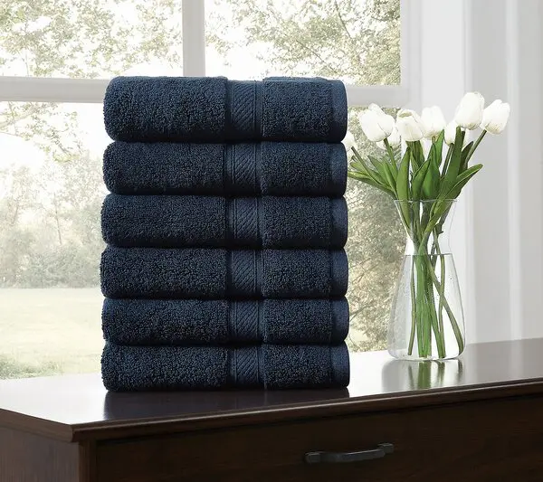 ROYAL VELVET Regal Plush 6-piece Hand Towel - One-color