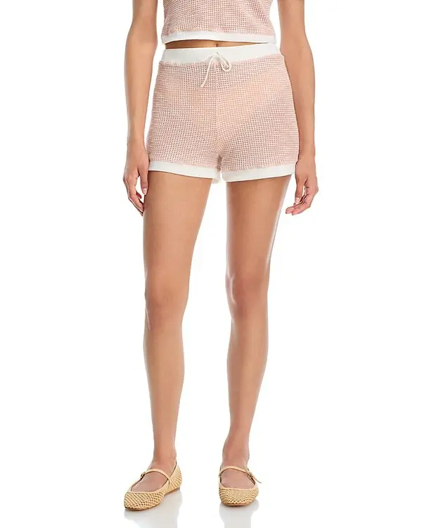 Peixoto Luca Swim Cover-up Shorts - Chateau Blush