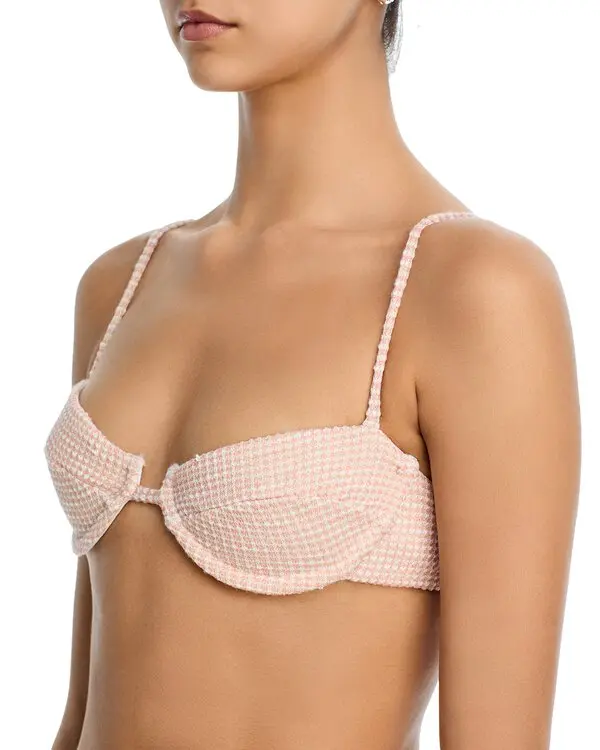 Peixoto Lara Bikini Top - Chateau Blush