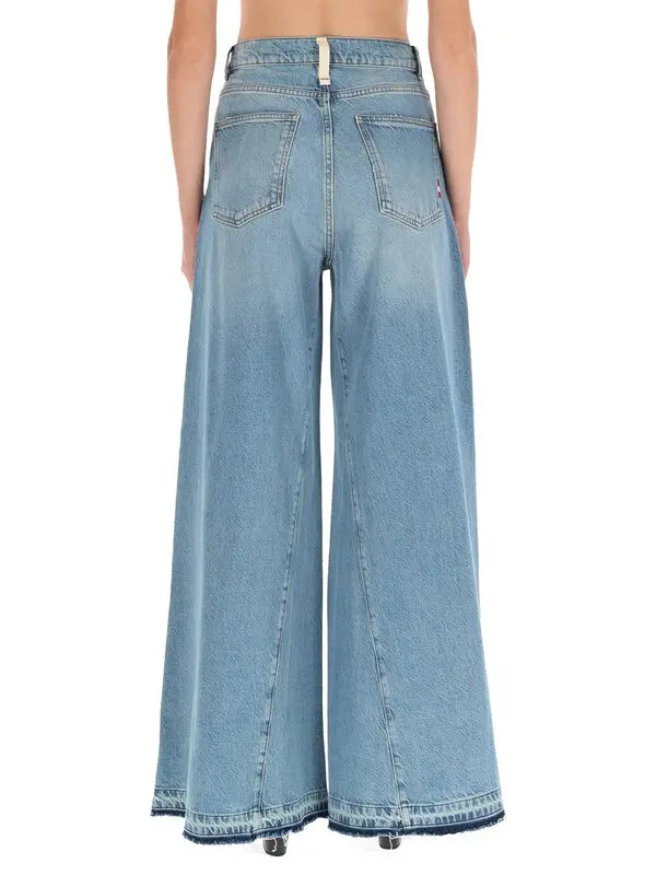 AMISH Colette Rinse Wide Fit Jeans