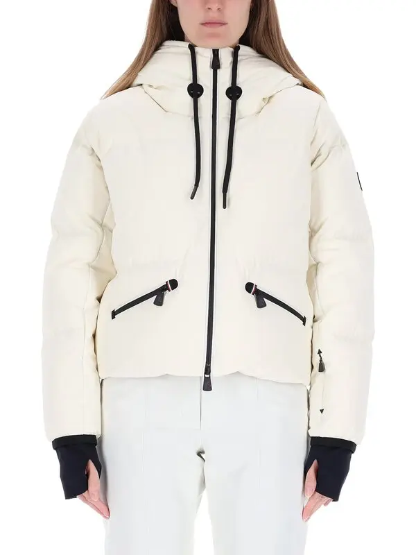 Moncler Allesaz Ski Down Jacket - White