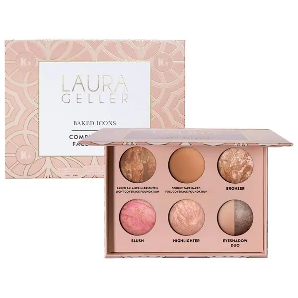 Laura Geller Beauty Baked Icons Complete Full Face Palette - Deep