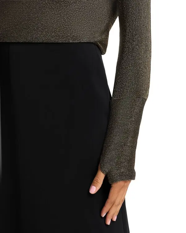 SIX FIFTY Metallic Threaded Top - Gold