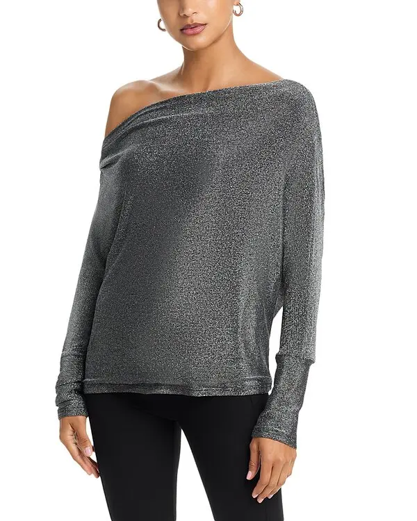 SIX FIFTY Metallic Threaded Top