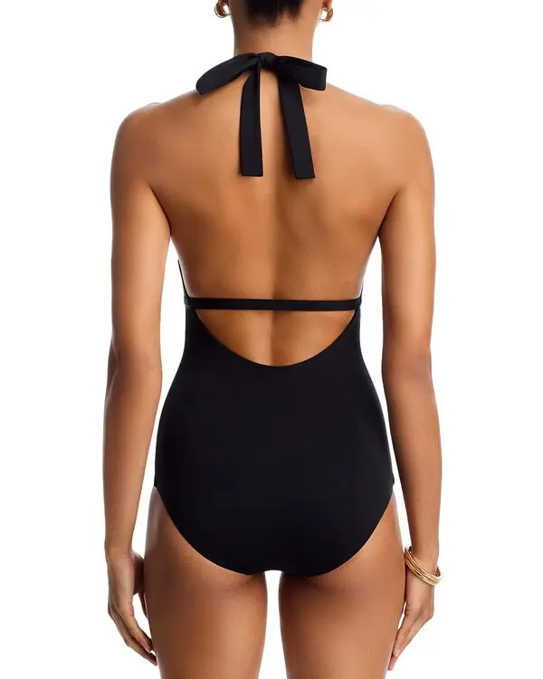 Staud La Jolla One Piece Swimsuit - Black