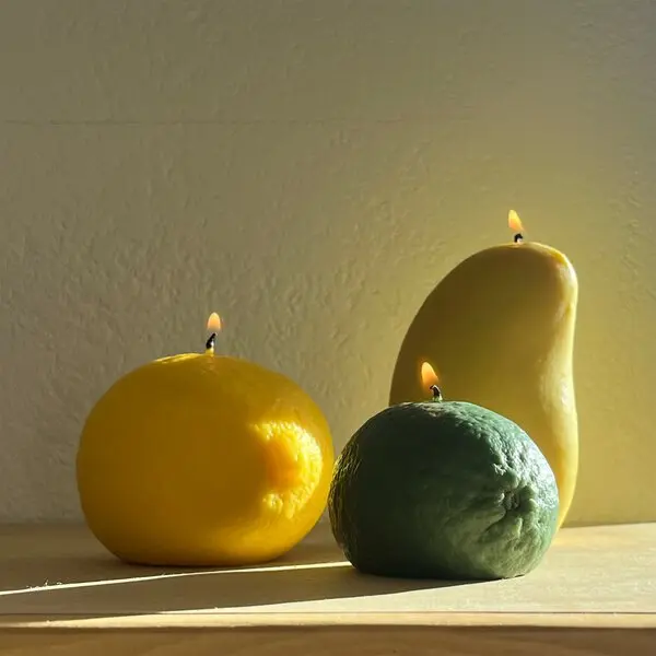 SCANDLES Lime Candle