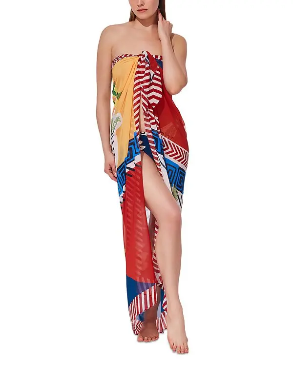 GOTTEX Printed Pareo Swim Cover Up - Multi