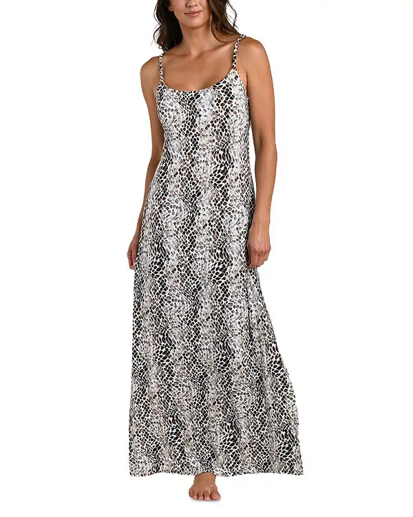 La Blanca Wild Whispers Cover Up Dress - Taupe