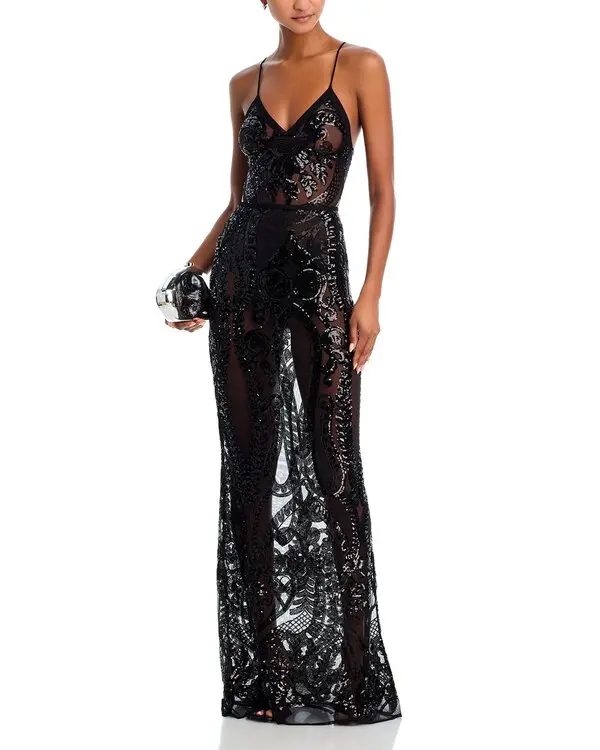 Norma Kamali Obie Maxi Skirt Swim Cover-up