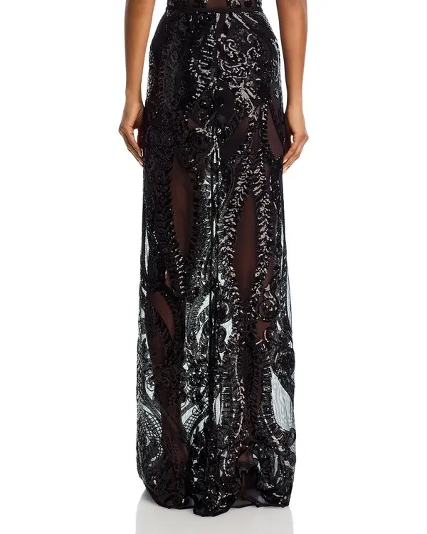 Norma Kamali Obie Maxi Skirt Swim Cover-up