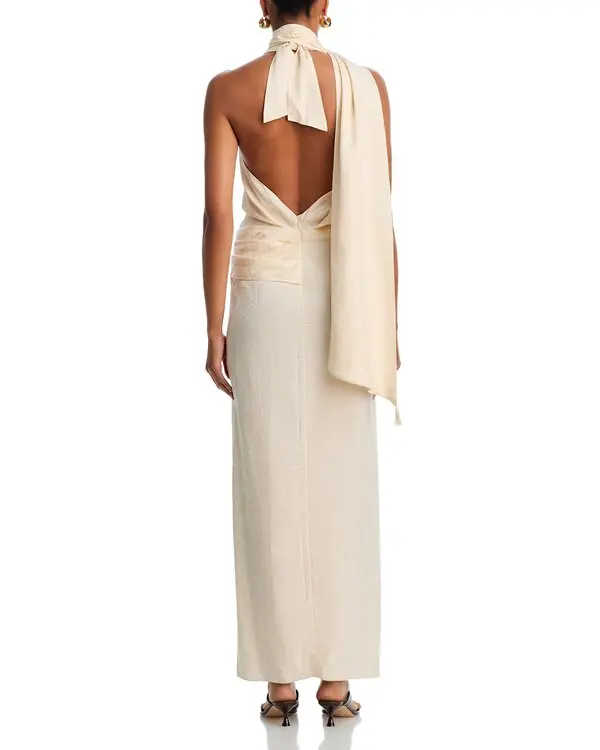 Johanna Ortiz Wildly Beautiful Maxi Dress - Ecru