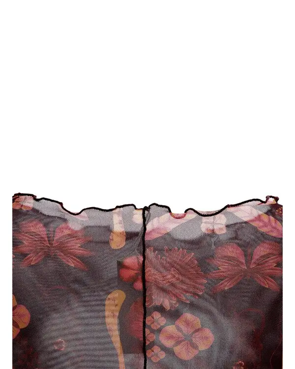 Agua Bendita Liana Ambar Mesh Top - Multi