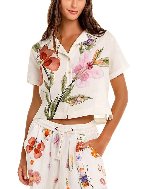 Agua Bendita Vittoria Ambar Printed Swim Cover-up - Multi