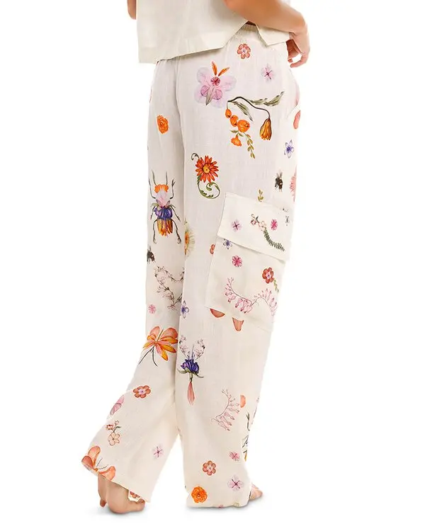 Agua Bendita Seraphine Ambar Linen Swim Cover-up Pants