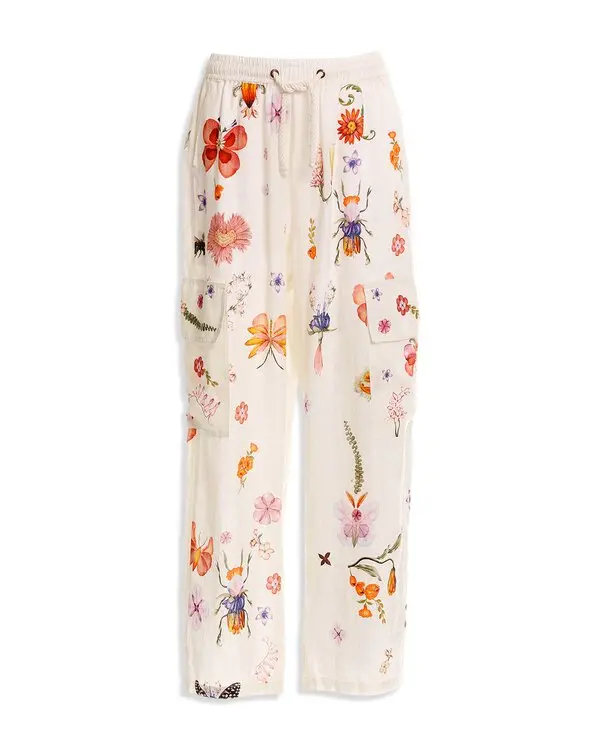 Agua Bendita Seraphine Ambar Linen Swim Cover-up Pants