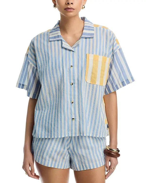 Echo Cassis Camp Shirt - Chambray