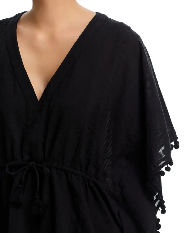 Echo Lamai Butterfly Caftan Swim Cover-up - Black