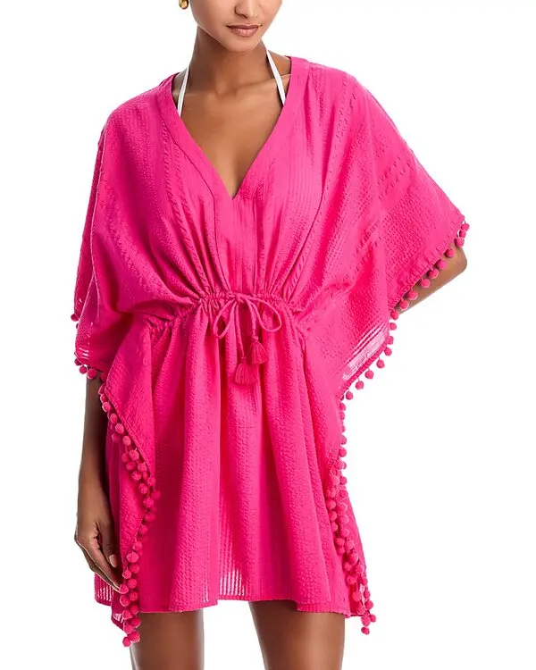 Echo Lamai Butterfly Caftan Swim Cover-up - Pink