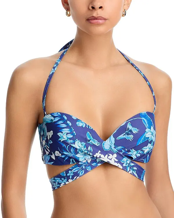 Kobi Halperin Shoshana Bikini Top - Indigo Multi
